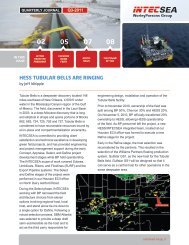 CHEvRON WHEATSTONE PROJECT - Intecsea