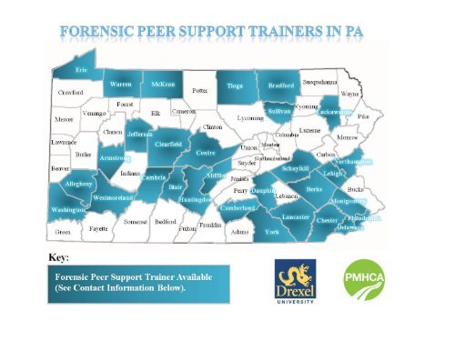 Forensic Peer Support Trainers In PA - Pennsylvania Mental Health ...