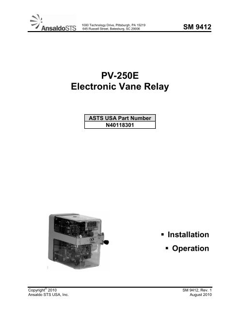SM 9412 - Ansaldo STS
