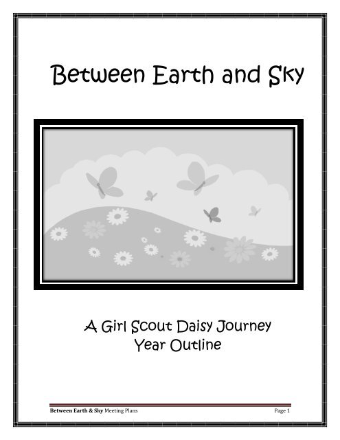 Girl Scout Daisy Outline