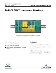 DeltaV SIS Function Blocks - Emerson Process Management