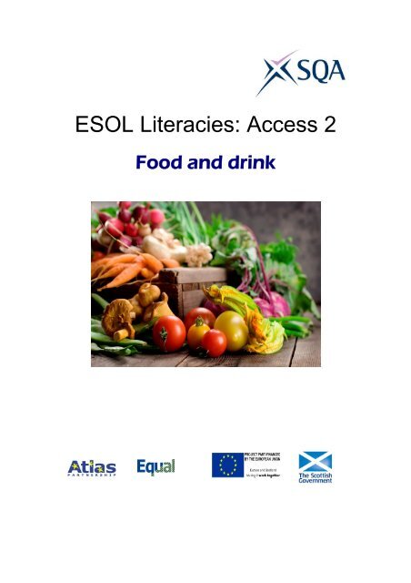 ESOL Literacies: Food and Drink - SQA