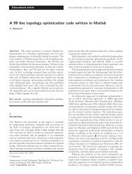 TOPOLOGY OPTIMIZATION THEORY METHODS AND APPLICATIONS