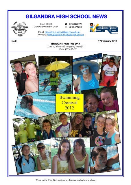 jean anouilah - Gilgandra High School