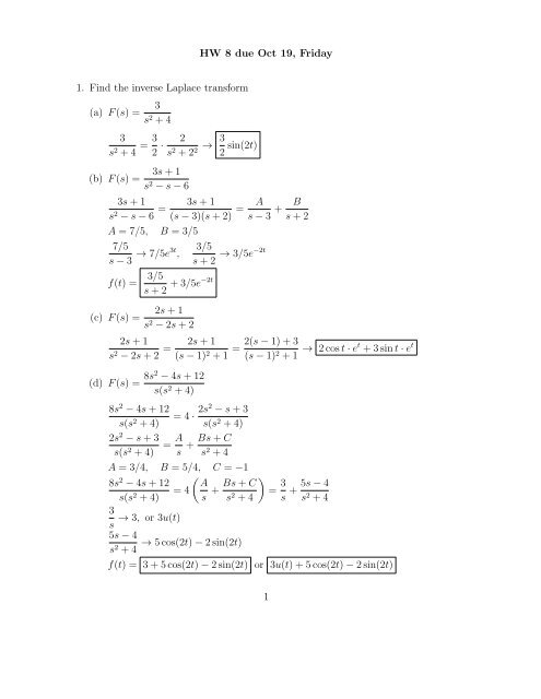 Differential Equations Solved Examples: Find The Inverse, 60% OFF Differential Equations Solved Examples: Find The Inverse, 60% OFF
