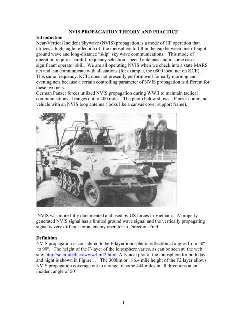 NVIS - Texas Army MARS