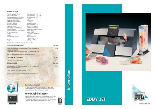 EDDY JET EDDY JET - CHEMICAL CENTER