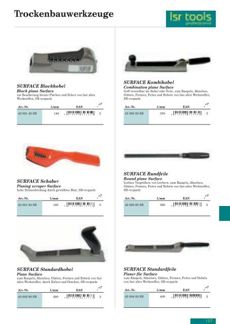 Katalog - lsr tools