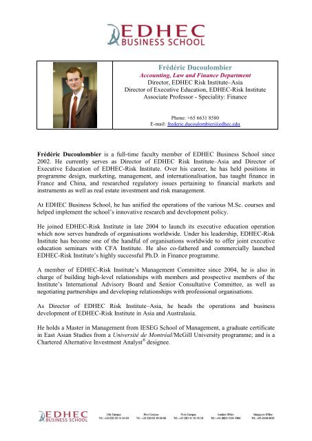 edhec programme gett