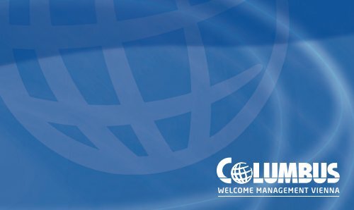 Reference list - Columbus Welcome Management