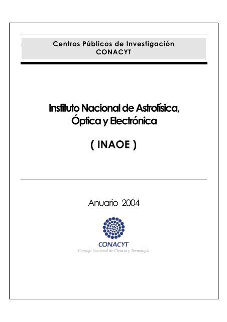 INAOE - Conacyt
