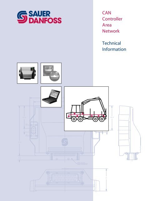 Sauer-Danfoss series CAN controller area network technical