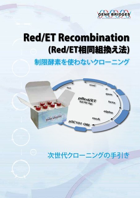 Red/ET 相同組換え法 - Gene Bridges