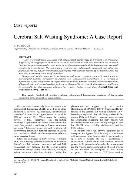 Wasting Syndrome