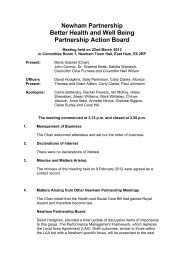 Minutes of previous meeting and matters arising PDF 85 KB