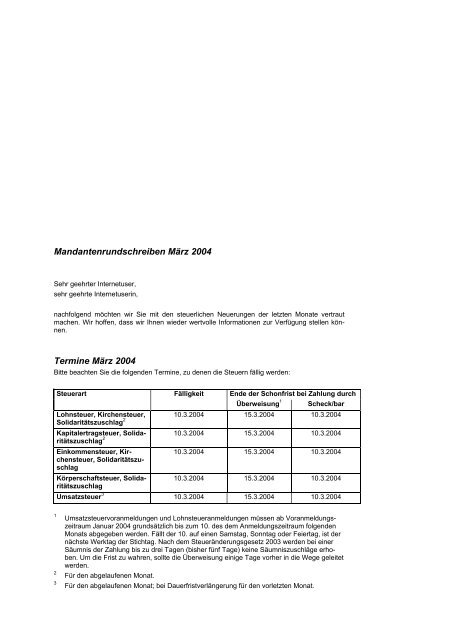 Max Mustermann - Dr. Gerl & Partner