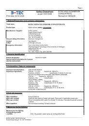 Grime Off Brake Cleaner MSDS - Aircraft Spruce