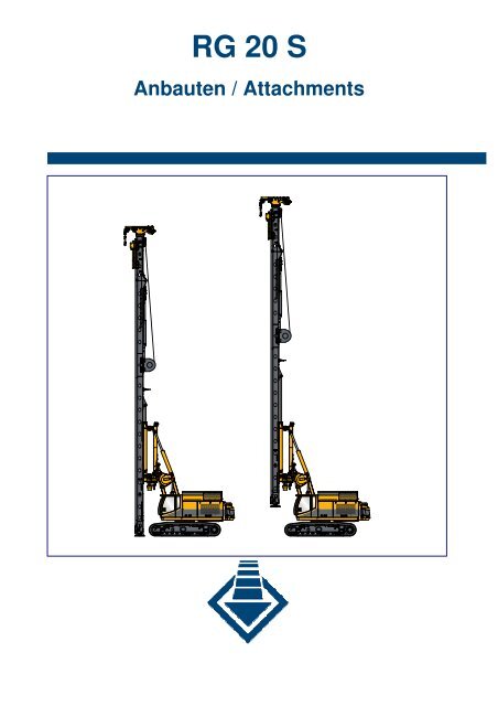 RG 20 attachment - RTG Rammtechnik GmbH