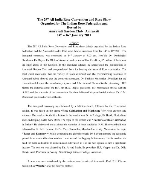 The 29th All India Rose Convention.pdf - Indian Rose Federation