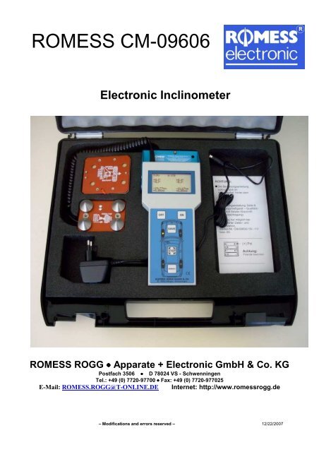 ROMESS CM-09606