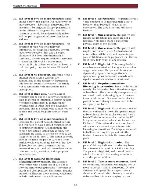 Chapter 9. Practice Cases