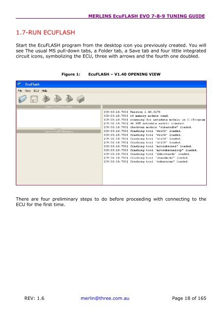 1.7-RUN ECUFLASH MERLINS