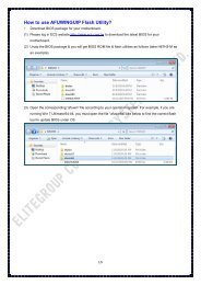 How to use Afuwin Flash Utility? - ECS