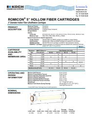 Koch-ROMICON-1-HF-CTG - Lenntech