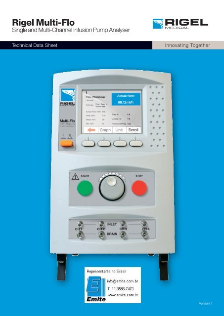 Multi-Flo Datasheet - Rigel Medical