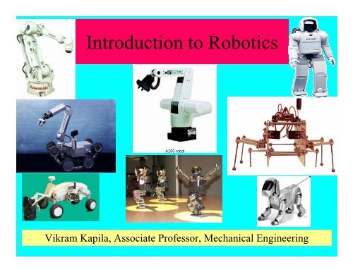 Introduction to Robotics - Mechatronics @ Poly