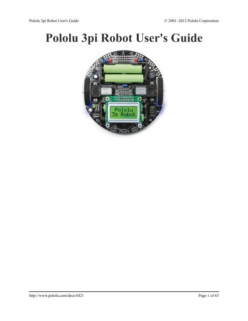 Pololu 3pi Robot Simplified Schematic Diagram Pololu 3pi Robot Robots ... Pololu 3pi Robot Simplified Schematic Diagram Pololu 3pi Robot Robots ...