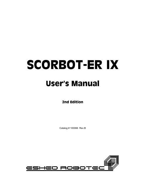 SCORBOT-ER IX. 2nd Edition
