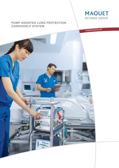 PUMP ASSISTED LUng PrOTEcTIOn cArDIOhELP SySTEM - Maquet