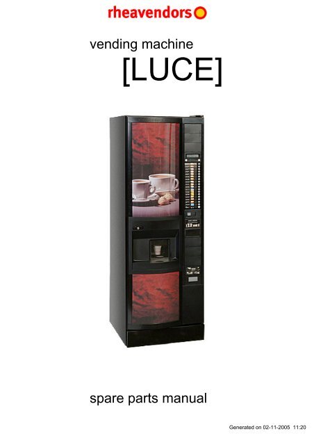 Spare Parts Manual - Rheavendors Group