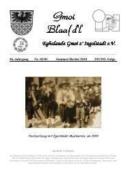 Gmoi Blaa(d'l - Egerländer Gmoi Ingolstadt