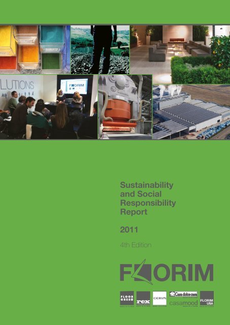 Sustainability and Social Responsibility Report 2011 - Gruppo Florim