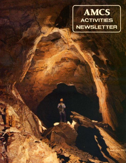 7MB PDF - Association for Mexican Cave Studies