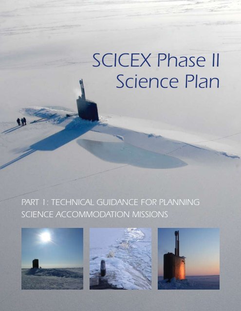 SCICEX Phase II Science Plan - U.S. Arctic Research Commission
