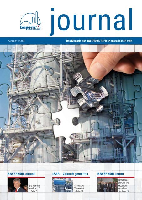 BAYERNOIL aktuell BAYERNOIL intern ISAR – Zukunft gestalten