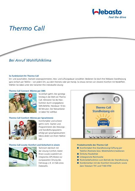 Postwebasto Thermo Call
