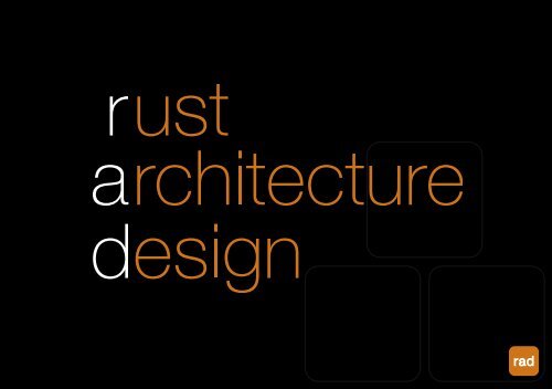 rust architecture design
