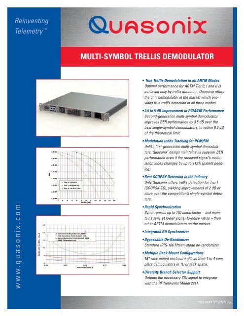 MULTI-SYMBOL TRELLIS DEMODULATOR www .quason ix .com