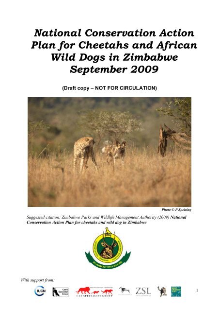 National Conservation Action Plan for Cheetahs and African Wild ...