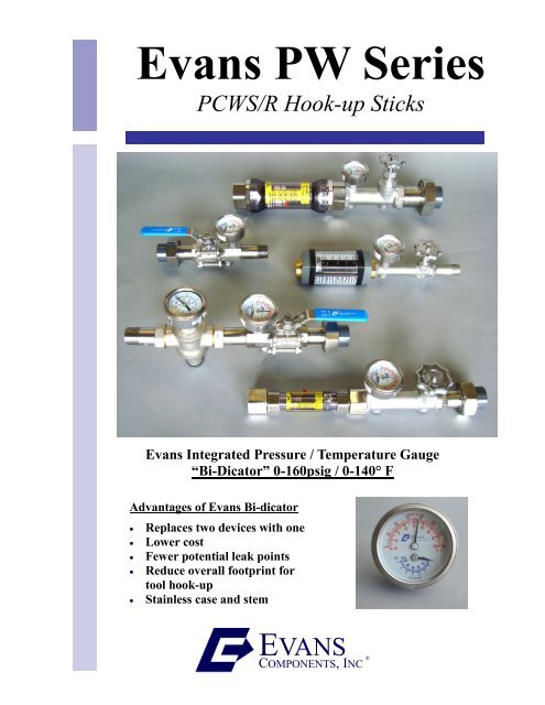 Evans PW Series - Evans Components Inc.