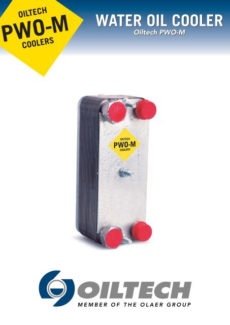PWO-M Water oil cooler - Olaer.de