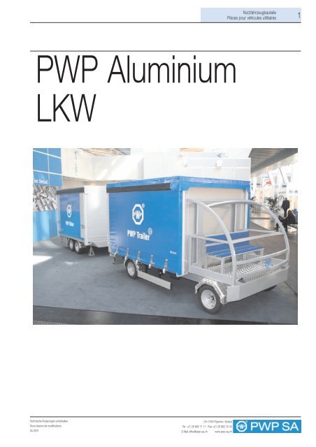 instruction de montage LKW.indd - PWP SA