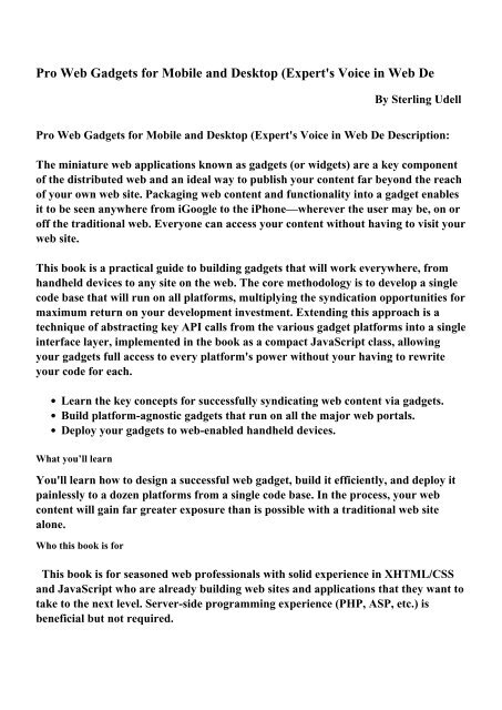 javascript desktop application