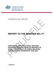 CONTAINER EXAMINATION FACILITIES - Australian Customs Service