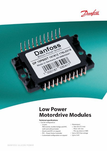 DANFOSS SILICON POWER