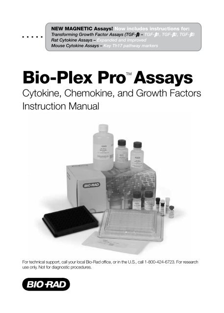Bio-Plex Pro ™ Assays - Bio-Rad